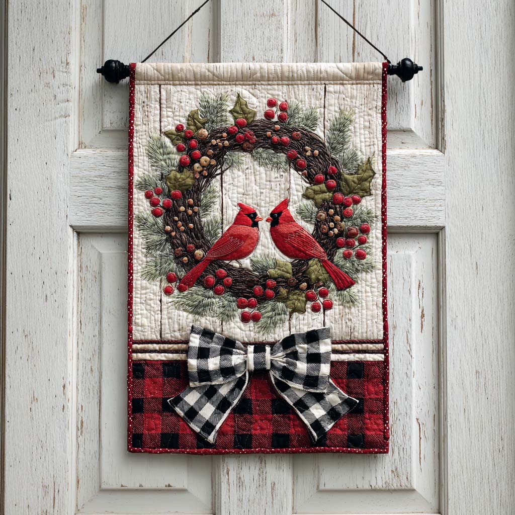 Cardinal Path Quilted Door Banner NCU0NNT2473 – Quiltnest