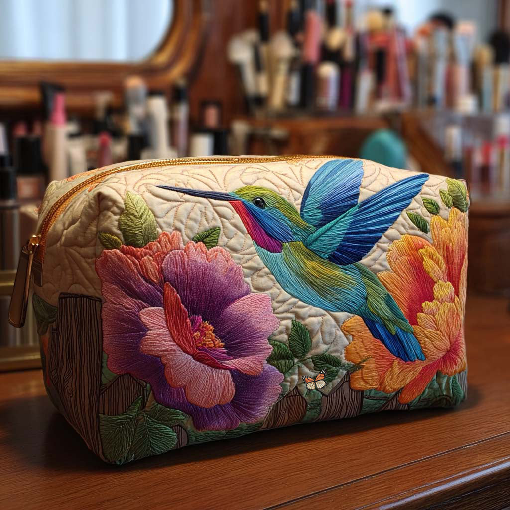 Colibri Charm Quilted Makeup Bag NCU0NNT2176 – Quiltnest