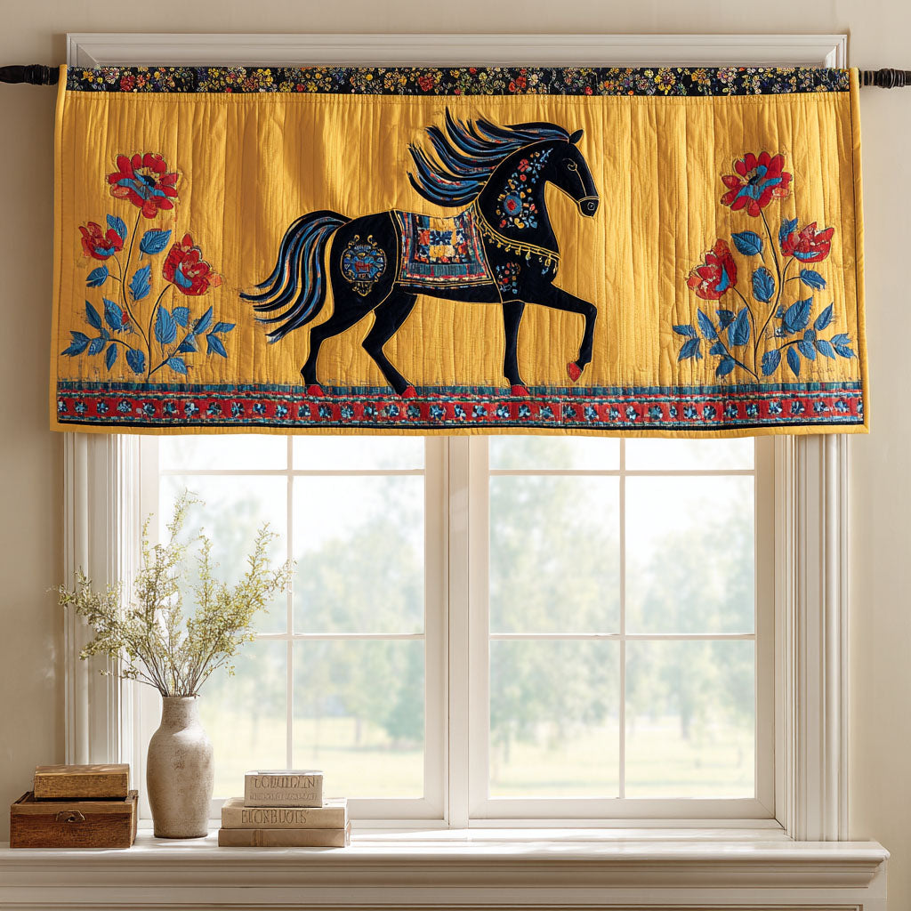 Copper Stallion Quilted Valance NCU0PTT1222 – Quiltnest