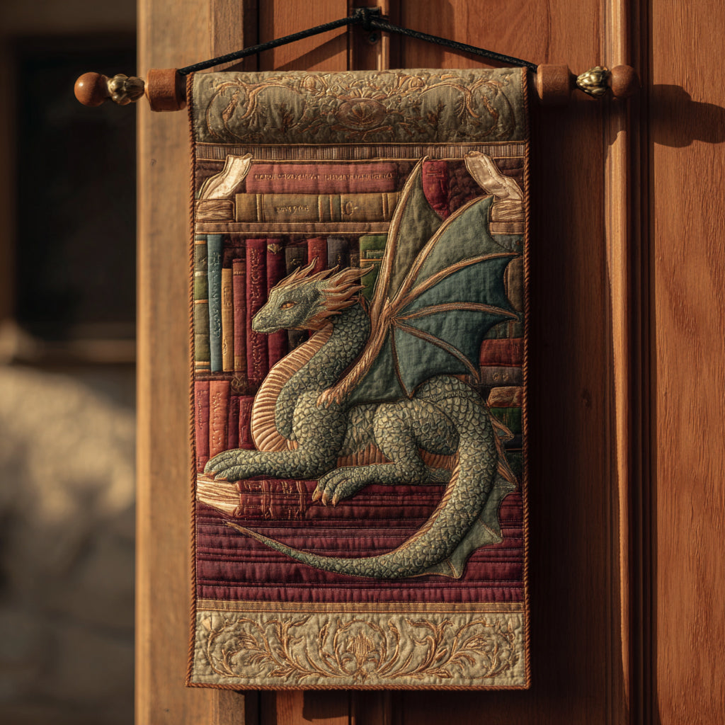 Forest Rune Drake Quilted Door Banner NCU0DV1493 – Quiltnest