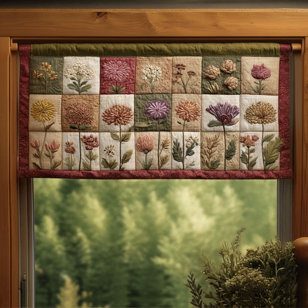 Forever Fields Quilted Valance NCU0PTT1155 – Quiltnest