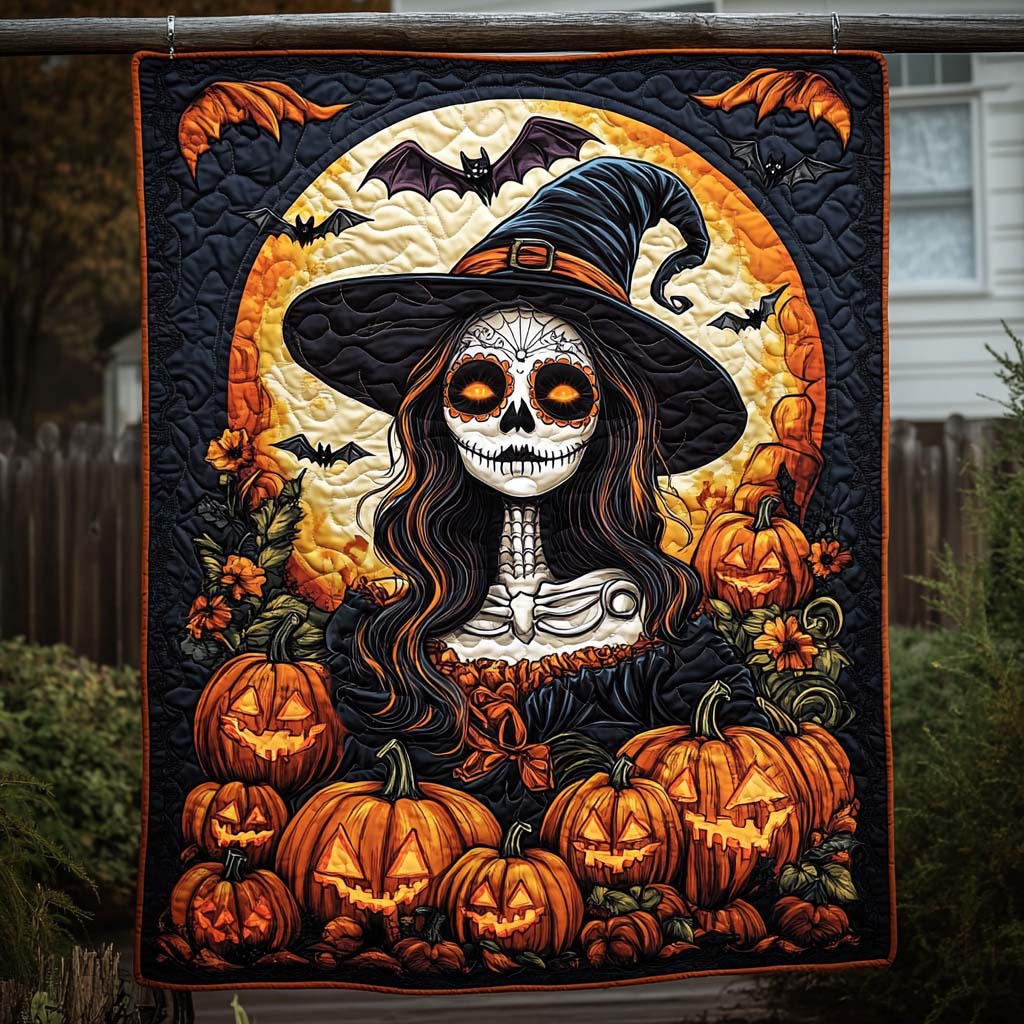 Fright Night Quilted Blanket NCU0NT351 – Quiltnest