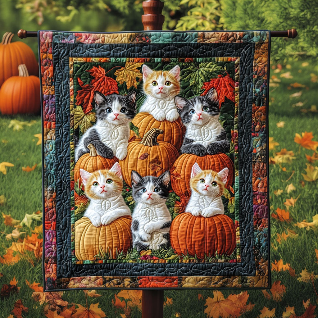 Furry Whisker Wishes Quilted Blanket NCU0PT1244 – Quiltnest
