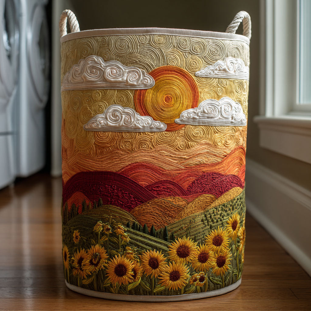 Golden Path Quilted Laundry Basket NCU0DDK2184 – Quiltnest