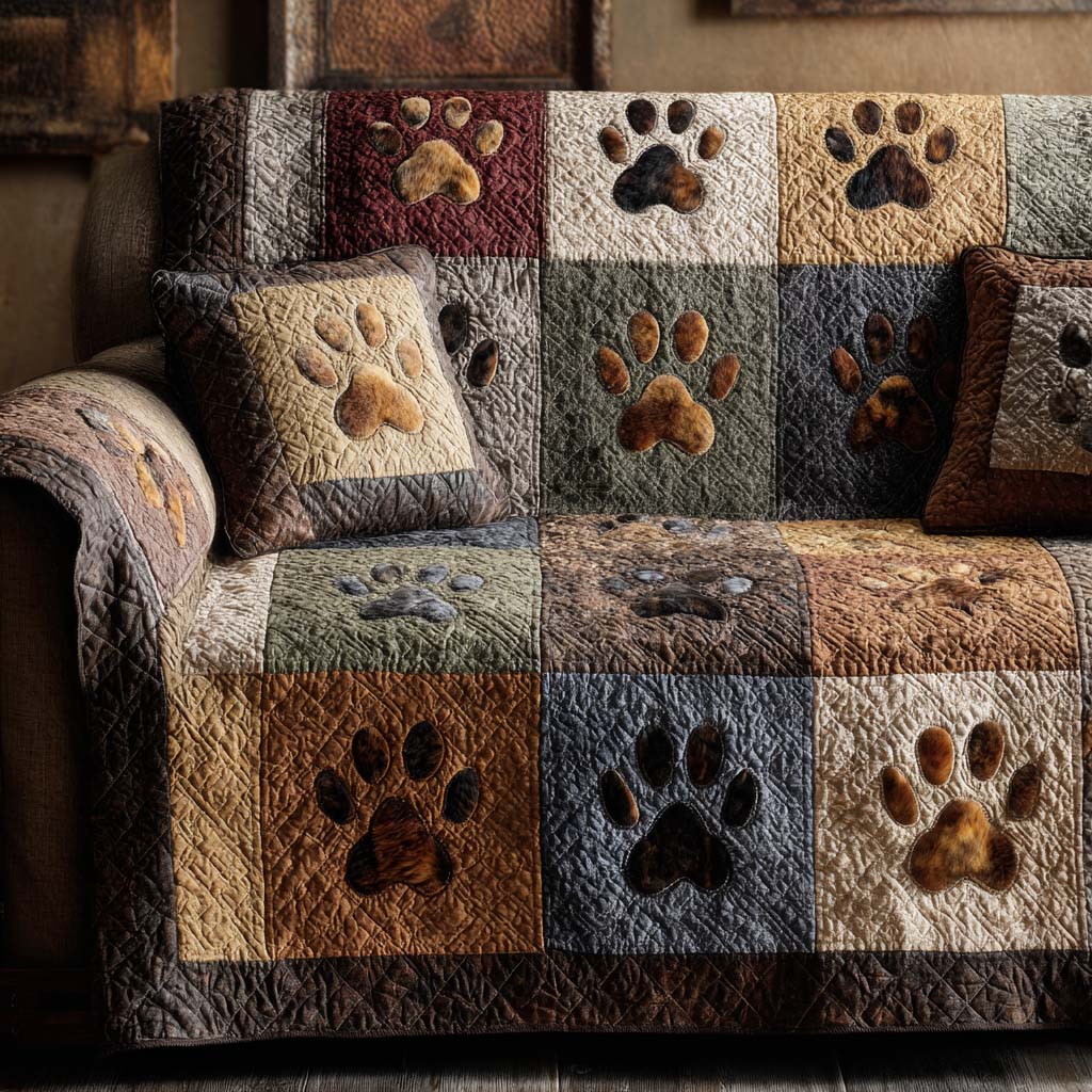 Home Paws Quilted Sofa Cover NCU0NXD1311 – Quiltnest