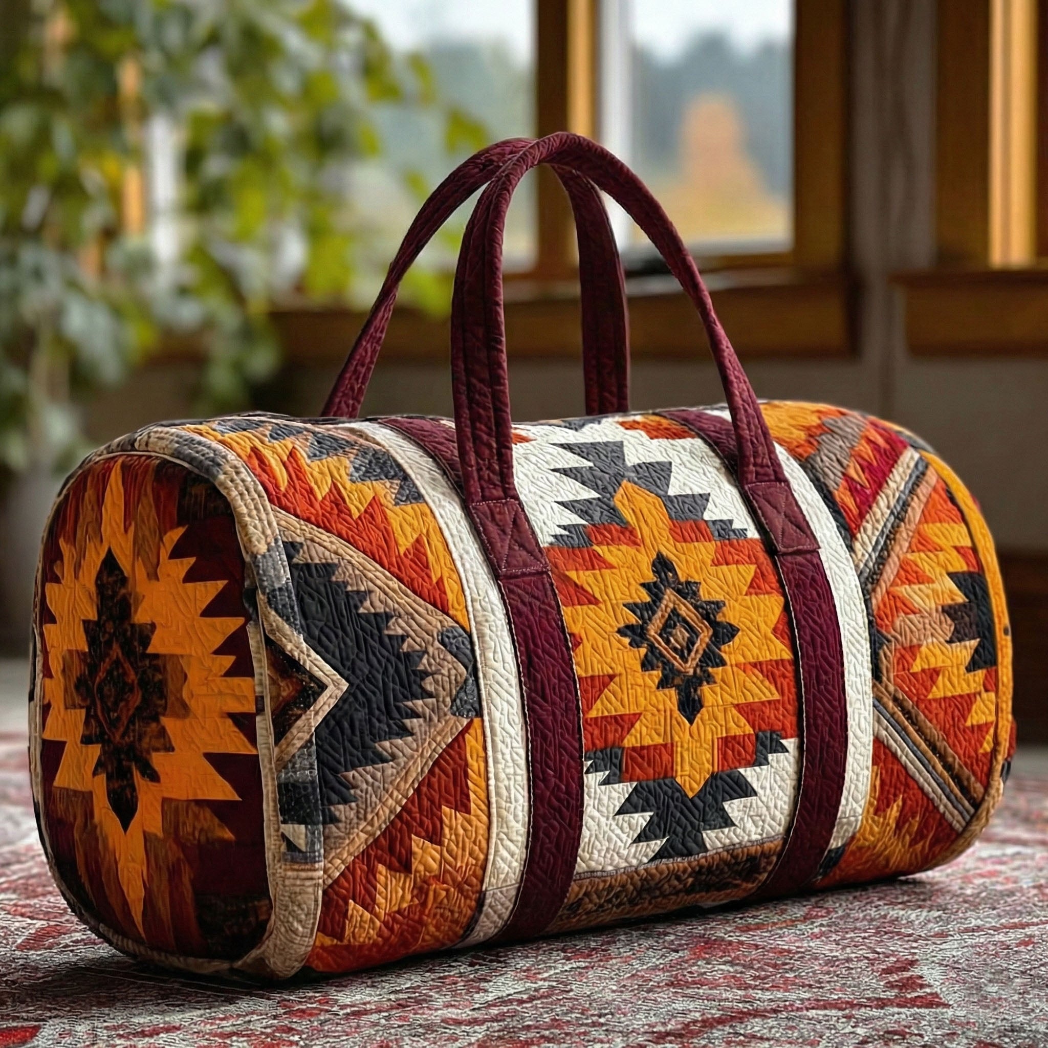Mesa Patterns Quilted Duffle Bag NCU0NTD1431 – Quiltnest