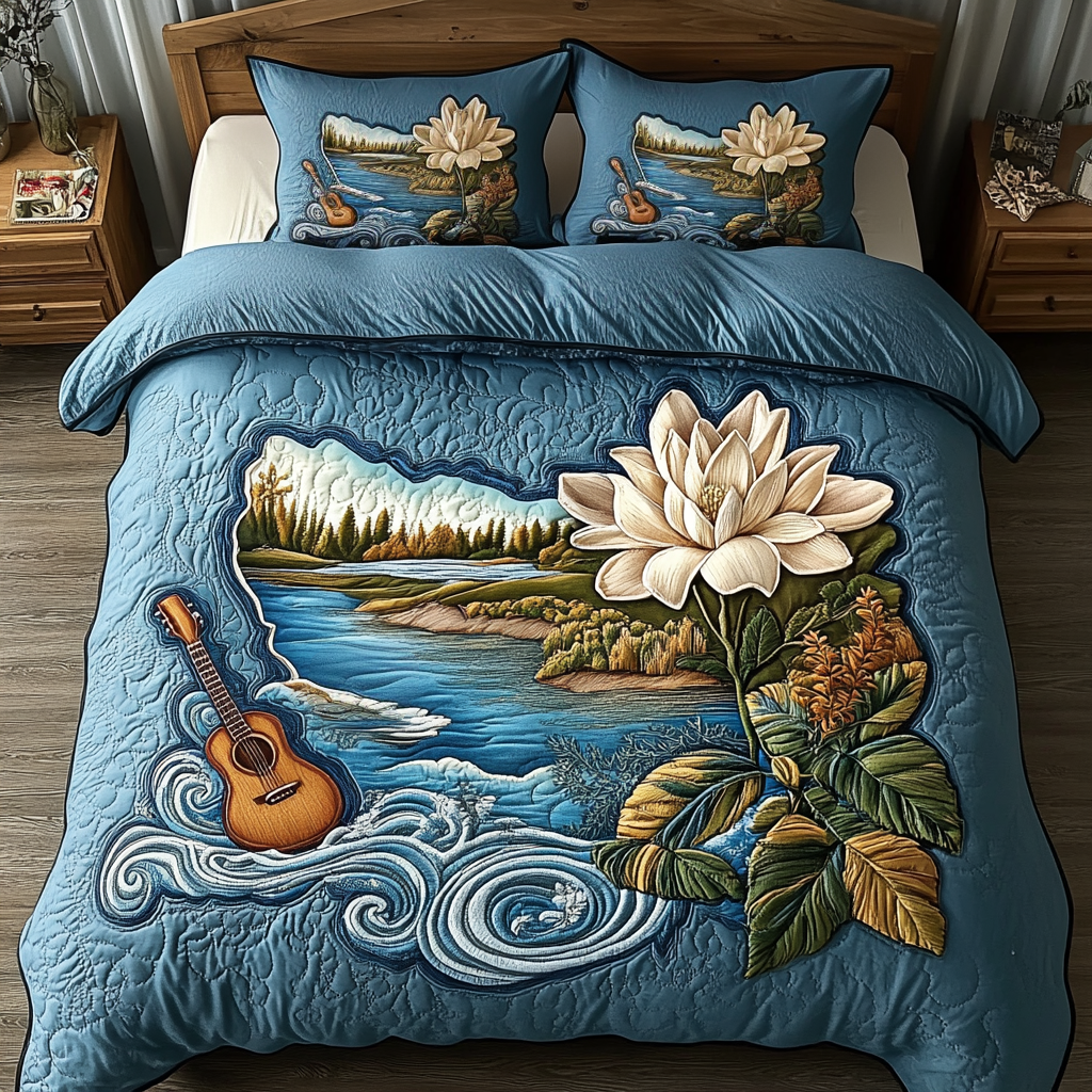 Mountain Stream Duvet Cover Set NCU0NVH682 – Quiltnest
