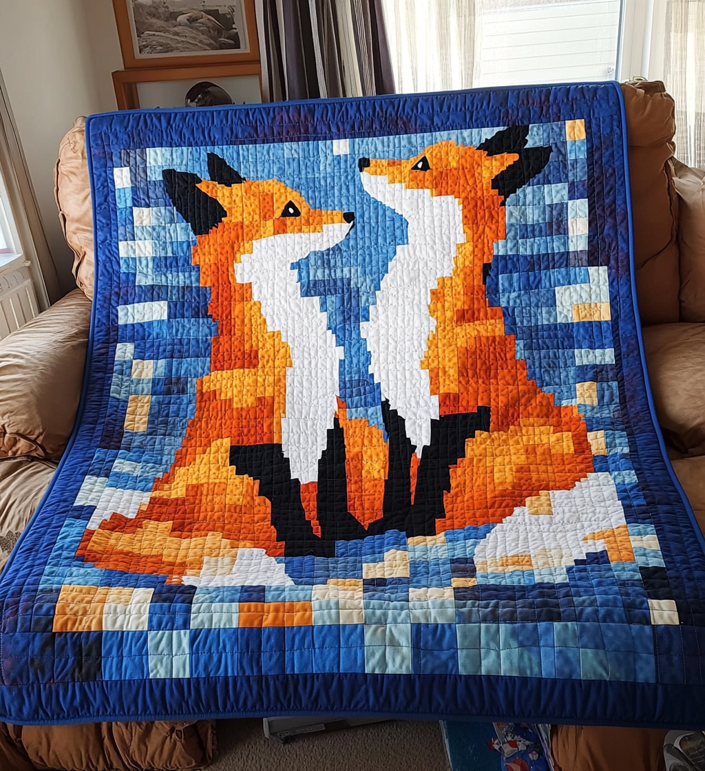 Russet Realm Quilted Blanket NCU0DV728 – Quiltnest