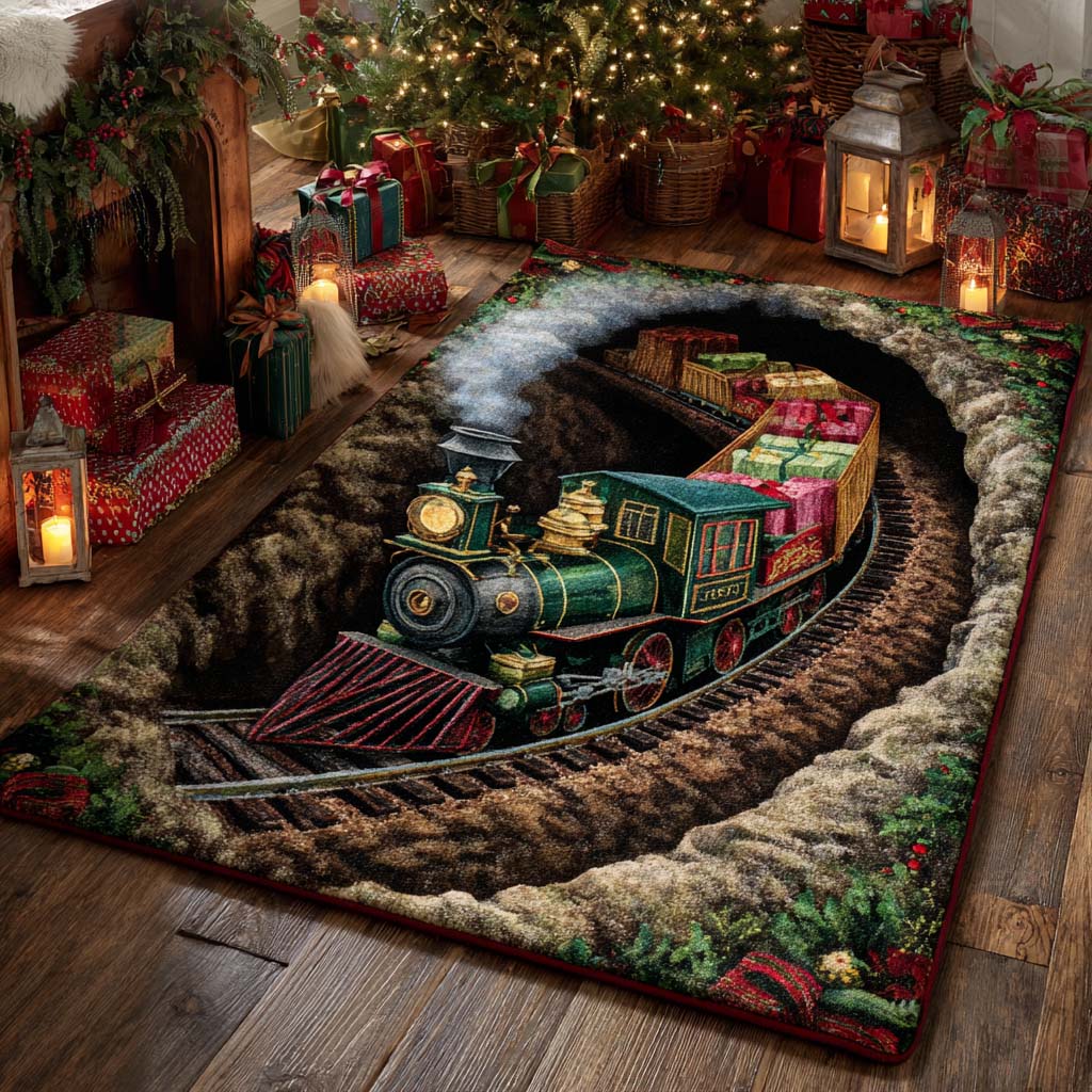 Rustic Engine Pit Area Rug NCU0NXD845 – Quiltnest