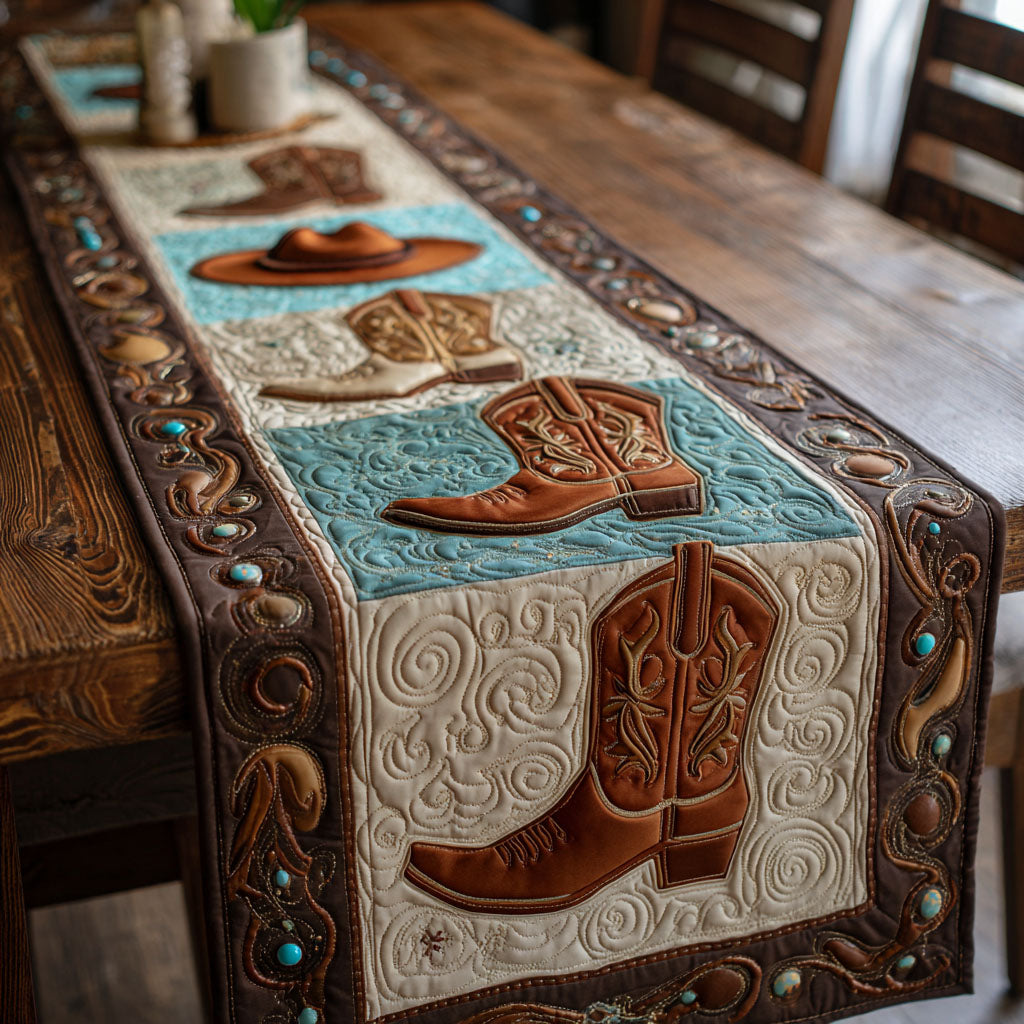 Saddle Star Quilted Table Runner NCU0NTV834 – Quiltnest
