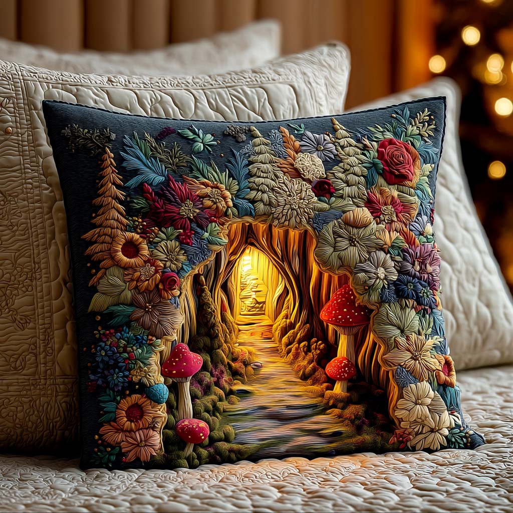 Peaceful Manger Quilted Pillow Case NCU0DQQ084 – Quiltnest