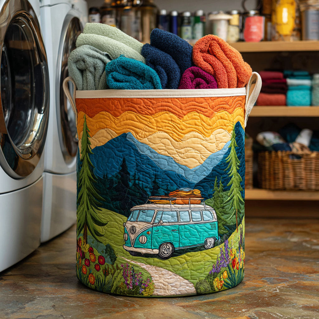 Valley Van Quilted Laundry Basket NCU0NTV220 – Quiltnest