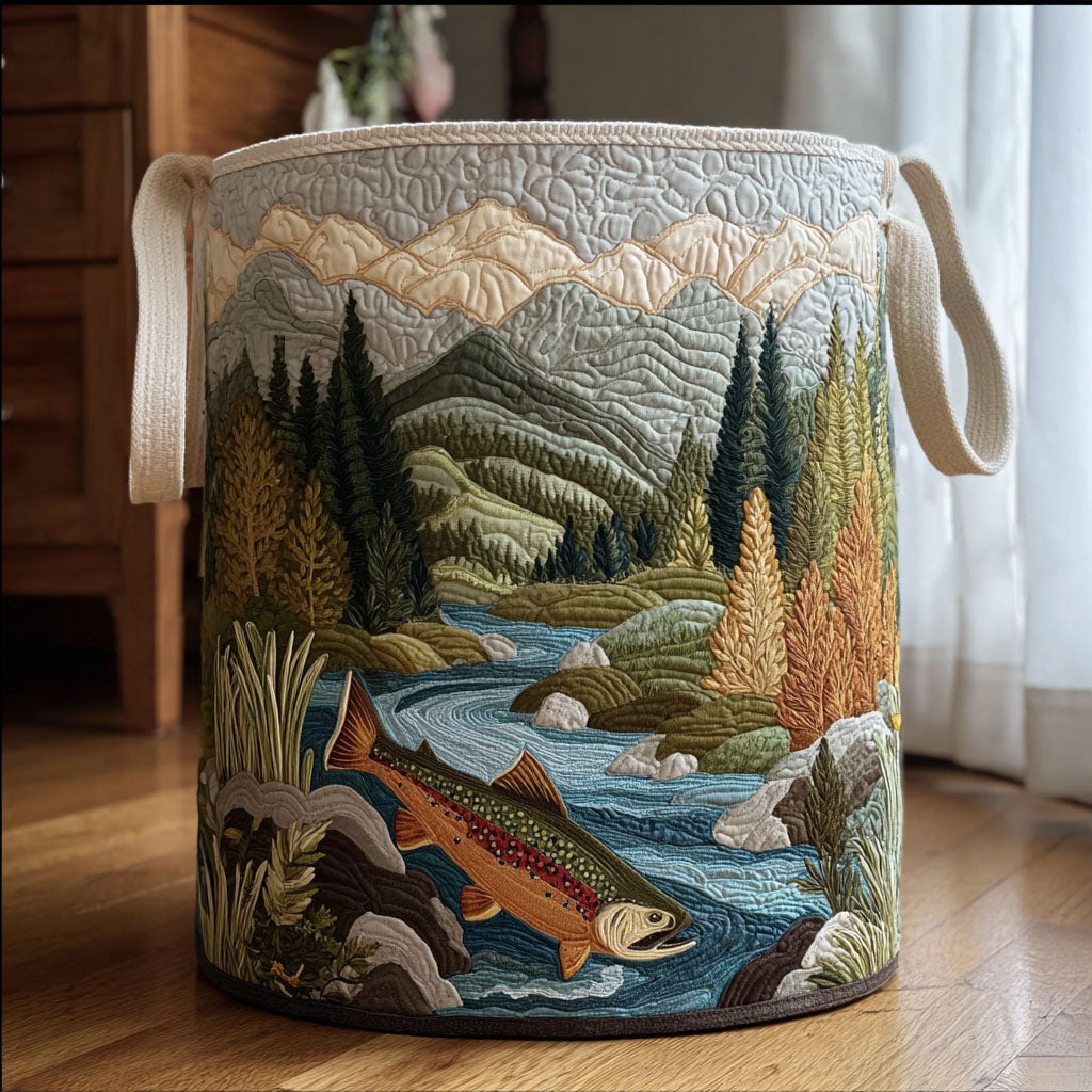 Wild River Harmony Quilted Laundry Basket NCU0PTT1737 – Quiltnest